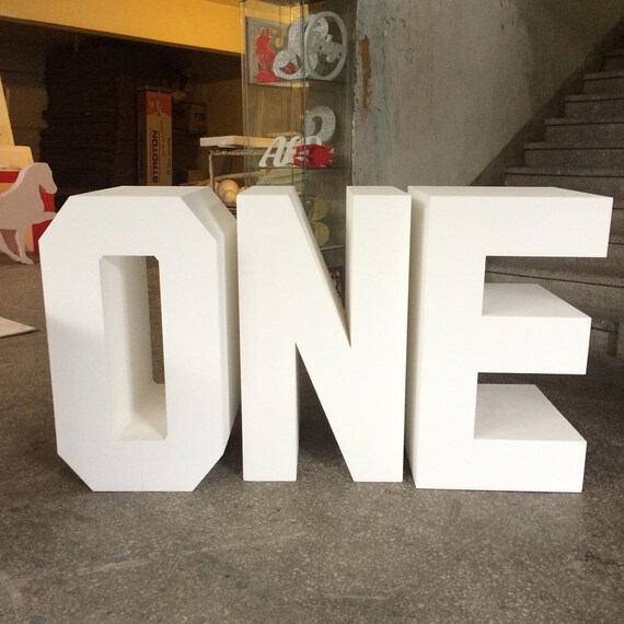 Party Supplies Party Décor Giant letter 3D letter Large free standing ...