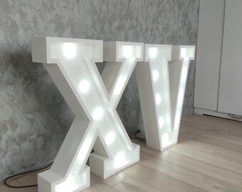 Light up Letters | Etsy