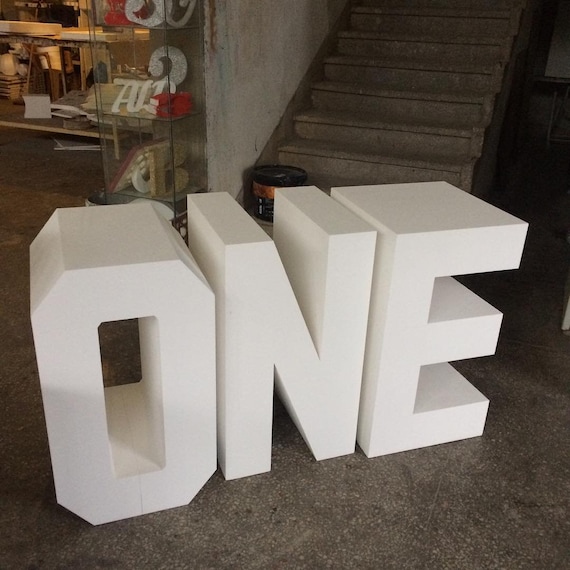 Party Supplies Party Décor Giant letter 3D letter Large free standing ...
