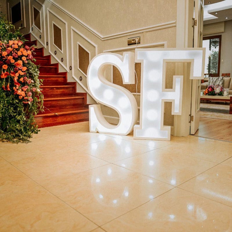 Giant Letters for Event - Etsy