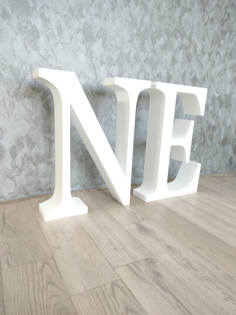 Polystyrene Letters Giant Letters Large Free Standing Letter - Etsy
