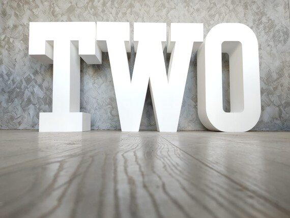 Party Supplies Party Décor Giant letter 3D letter Large free standing ...