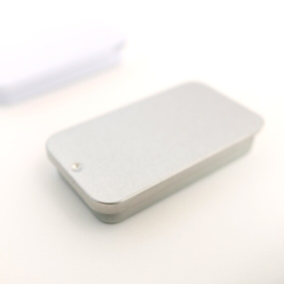 Mini slide cover watercolor palette with empty pans | Etsy