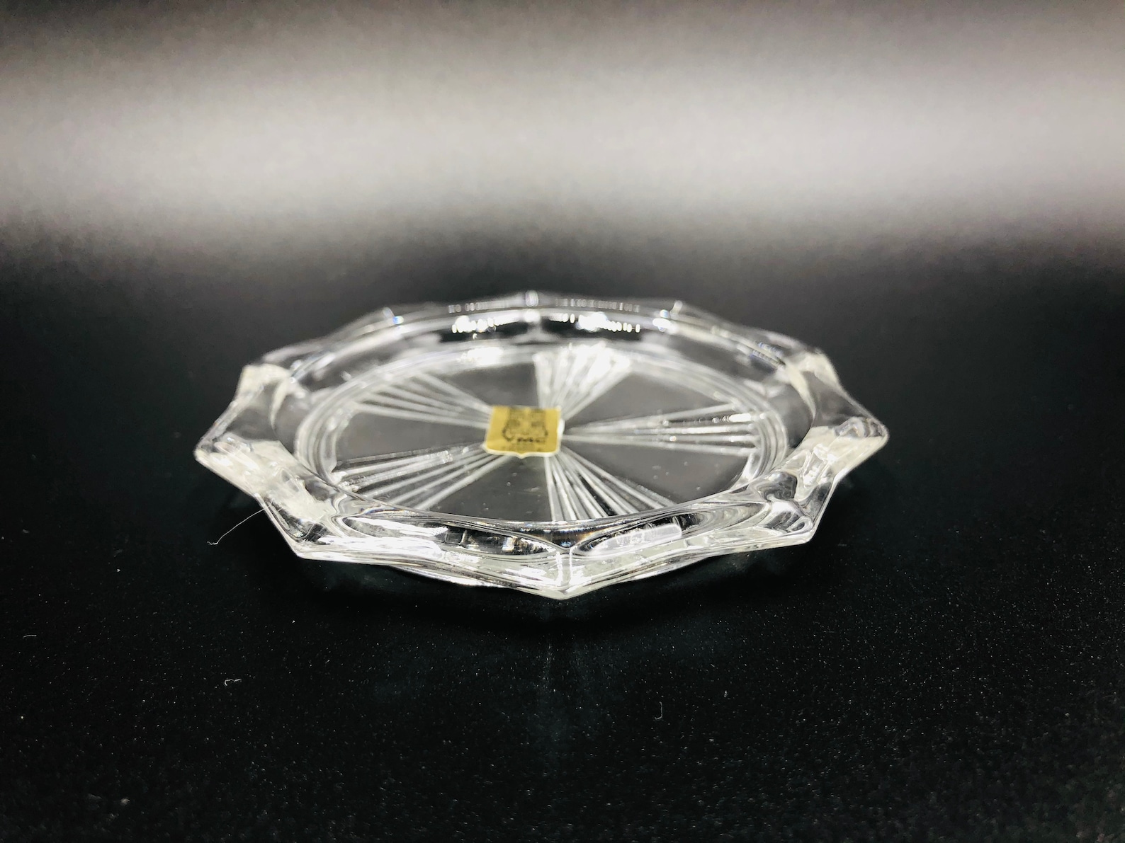 6 French Crystal Drink Coasters VMC Reims France Crystal - Etsy