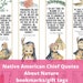 Native American Nations Chief Quotes Bookmarks, Indigenous People Day ...