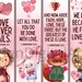 Love Bible Verses Bookmarks for Kids, Cute Watercolor Woodland Animals ...