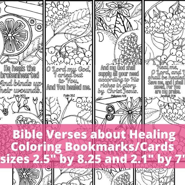 Bible Verses Get Well Card - Etsy