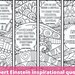 Albert Einstein Life Quotes Coloring Bookmarks, Inspirational Printable ...