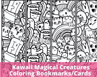Zendoodle Bookmarks DIY Zentangle Inspired Printable - Etsy