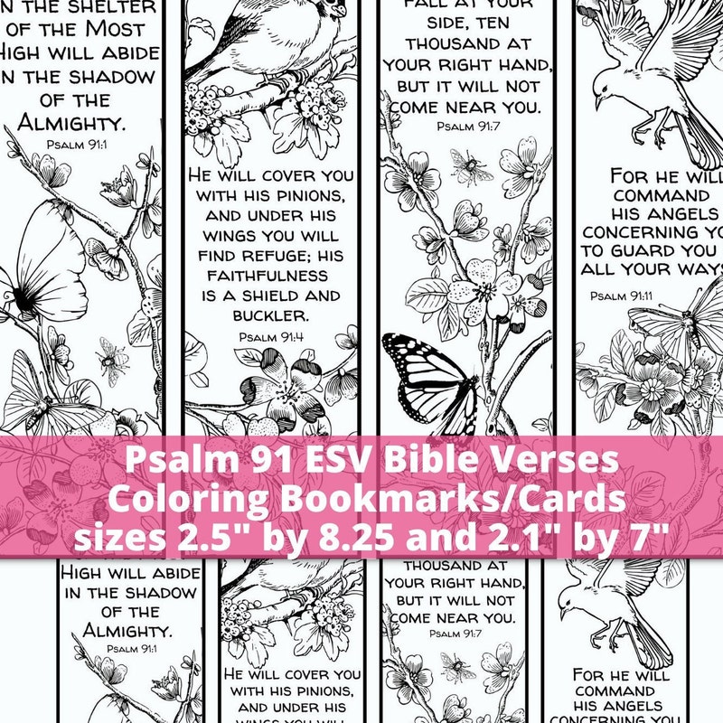 Psalm 91 Card - Etsy