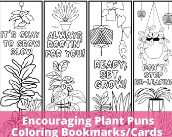 Kindness Bookmarks Coloring - Etsy