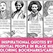 Black History Month Influential People Quotes Coloring Bookmarks ...
