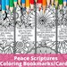Cupcakes Reading Coloring Bookmarks for Kids, Classroom Students ...