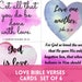Psalm 91 Coloring Bible Verse Bookmarks Printable Floral - Etsy