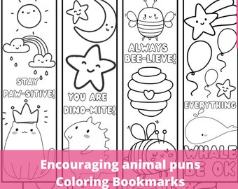 Sunflower Gnome Bookmarks to Color Gifts for Gnome (Instant Download ...