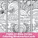 Psalm 27 Coloring Bible Verse Bookmarks KJV Scripture - Etsy