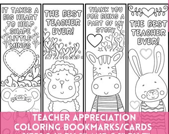Kindness Bookmarks Coloring - Etsy