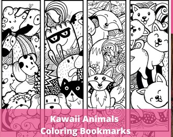 Kindness Bookmarks Coloring - Etsy