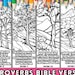 Proverbs Bible Verses Coloring Bookmarks Bible Class Activity Nature ...