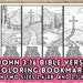 John 3 16 Bible Verse Coloring Bookmarks Nature Landscapes Scripture ...