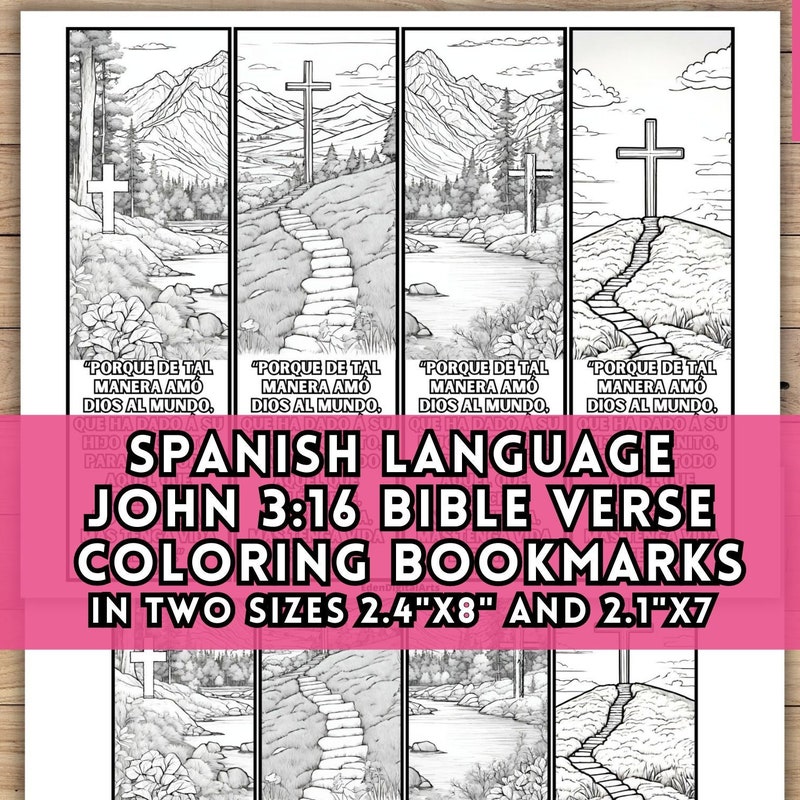 John 3:16 Coloring - Etsy