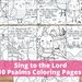 Proverbs Bible Verses Coloring Bookmarks, Nature Trees Wisdom Scripture ...