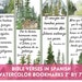 Spanish Bible Verse Bookmarks for Men or Women Christian Gift Tags ...