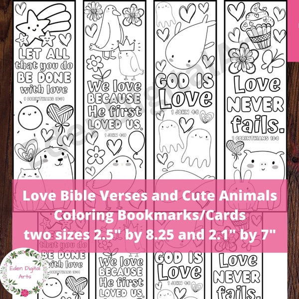 Valentine Bookmark - Etsy