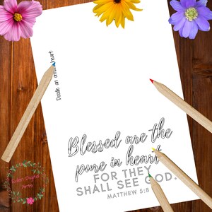 Scripture Doodle Art Journal for Kids and Adults, Faith Devotional ...