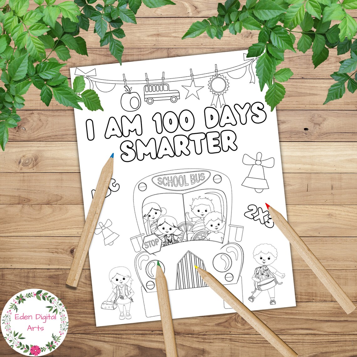 100 Days of School Coloring Pages Classroom Colouring Posters - Etsy