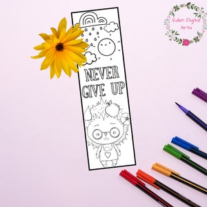 Encouraging Compliments Coloring Bookmarks , Cute Animals Acts of ...