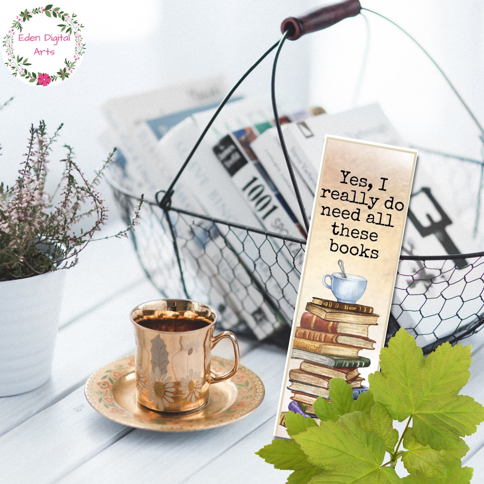 Book Lovers Funny Quotes Bookmarks Set, Bookish Reader Sayings Book ...