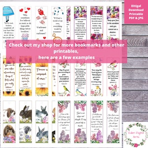 Gratitude Bible Verse Bookmarks Gift Tags Thanksgiving | Etsy