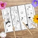 Asian Japanese Theme Coloring Bookmarks, AAPI Heritage DIY Craft Cards ...