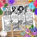 Black History Month Influential People Quotes Coloring Bookmarks ...