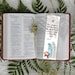 Christmas Nativity Scripture Bookmarks, Bible Verse DIY Gift Goodie Bag ...