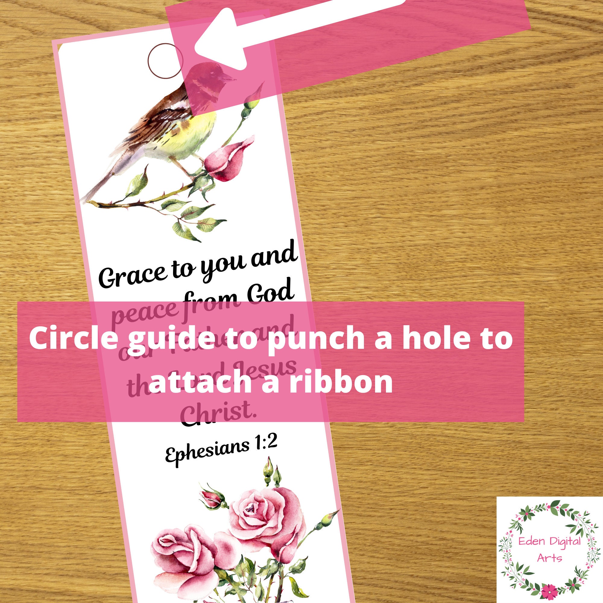 Birds & Blessings Bible Verse Bookmarks Gift Tags Scripture - Etsy