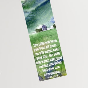 Psalm 121 Bookmarks Prayer of Protection and Blessings Cards Printable ...