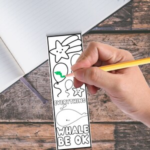 Coloring Bookmarks for Kids, Encouraging Animal Puns, Cute Random Acts ...