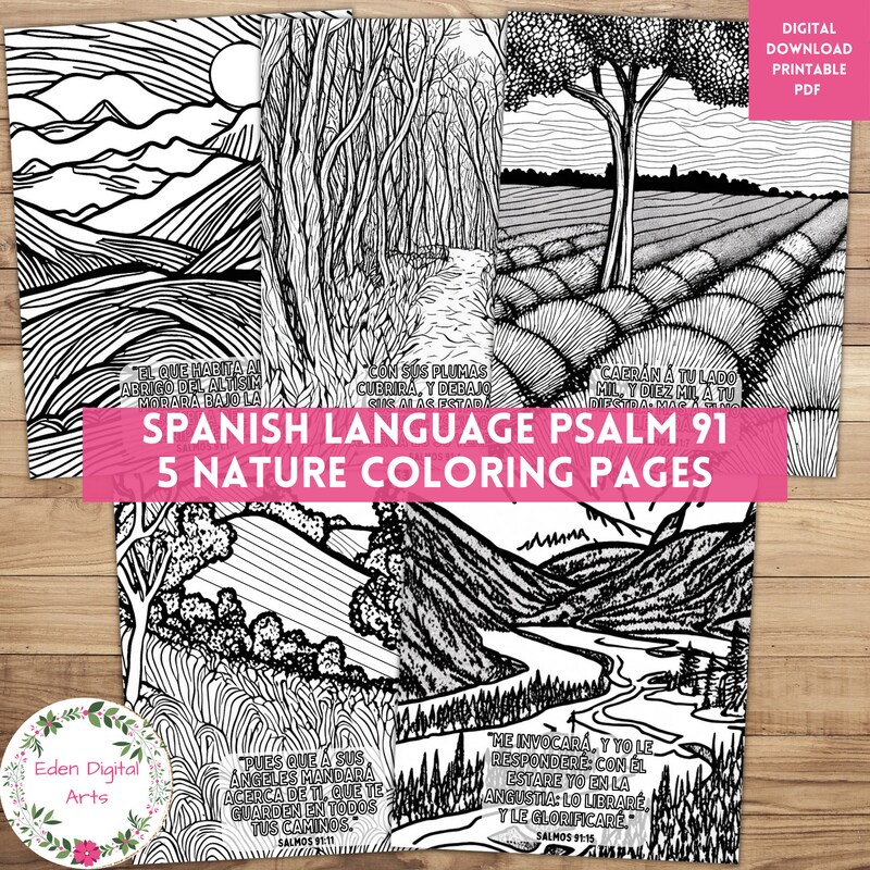 Psalm 91 Spanish - Etsy