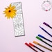 Psalm 121 Coloring Bible Verse Bookmarks KJV Scripture Christian Prayer ...