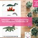 Dinosaurs Skip Counting Puzzle Games Printable Montessori Educational ...