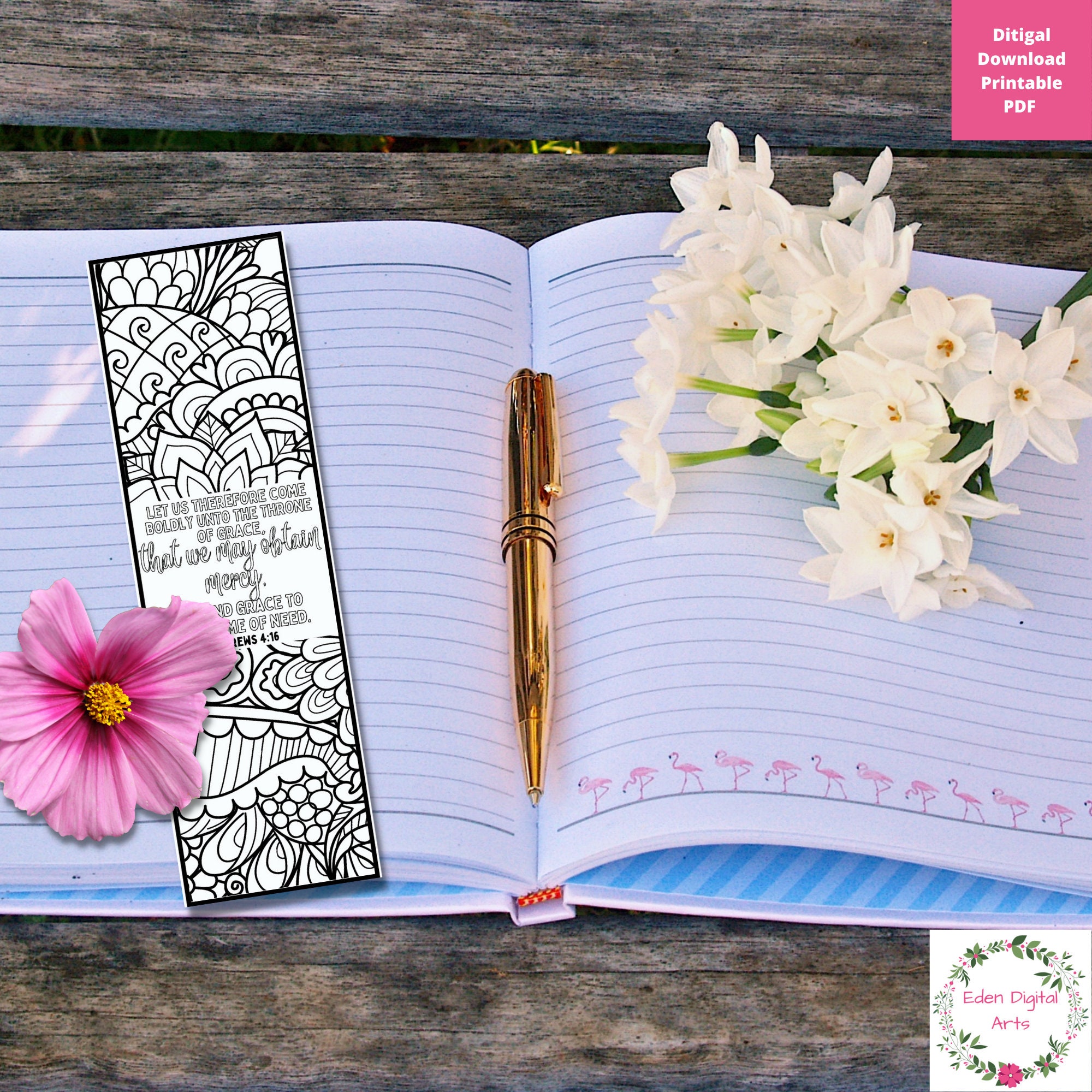 Prayer Scripture Coloring Bookmarks KJV Bible Verses About - Etsy