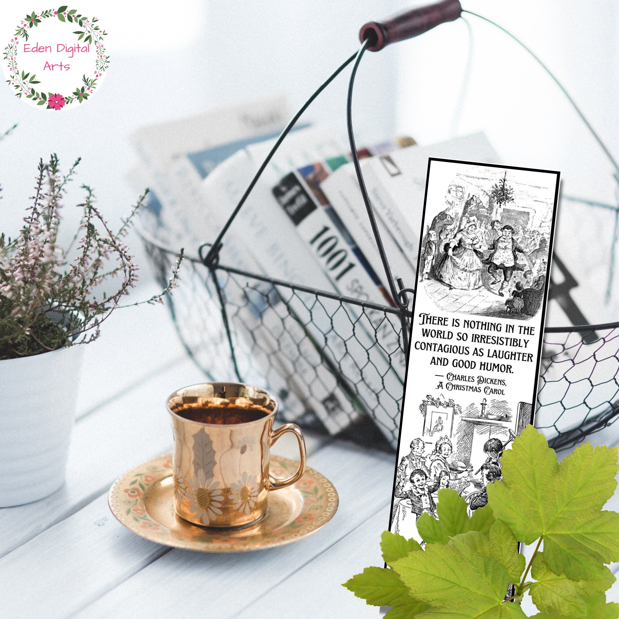 Christmas Carol Quotes Coloring Bookmarks Charles Dickens Book Club ...