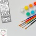 Psalm 46 Coloring Bible Verse Bookmarks, KJV Scripture God is Our ...