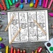 Daniel in the Lions Den Story Bible Verse Coloring Bookmarks for Kids ...