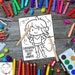Superhero Growth Mindset Coloring Pages for Kids, Self Esteem Kindness ...