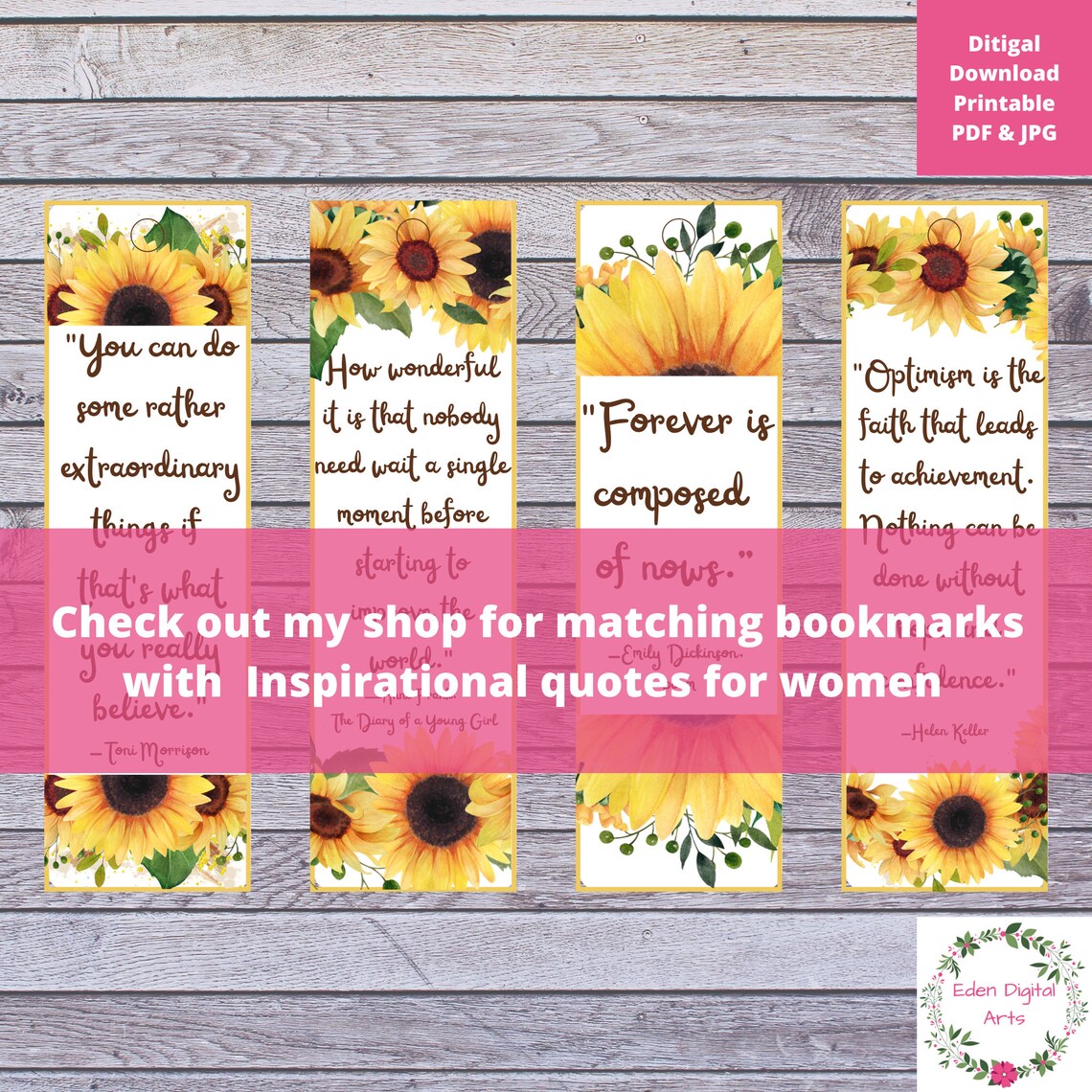 Sunflowers Writing Paper Printable Stationary Lined and Blank | Etsy