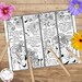 Famous Music Quotes Doodle Coloring Bookmarks Music Teacher - Etsy