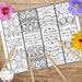 Psalm 46 Coloring Bible Verse Bookmarks, KJV Scripture God is Our ...